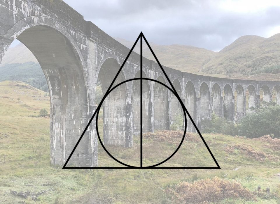 Harry Potter Deathly Hallows Symbol Explained: Triangle, Circle and ...