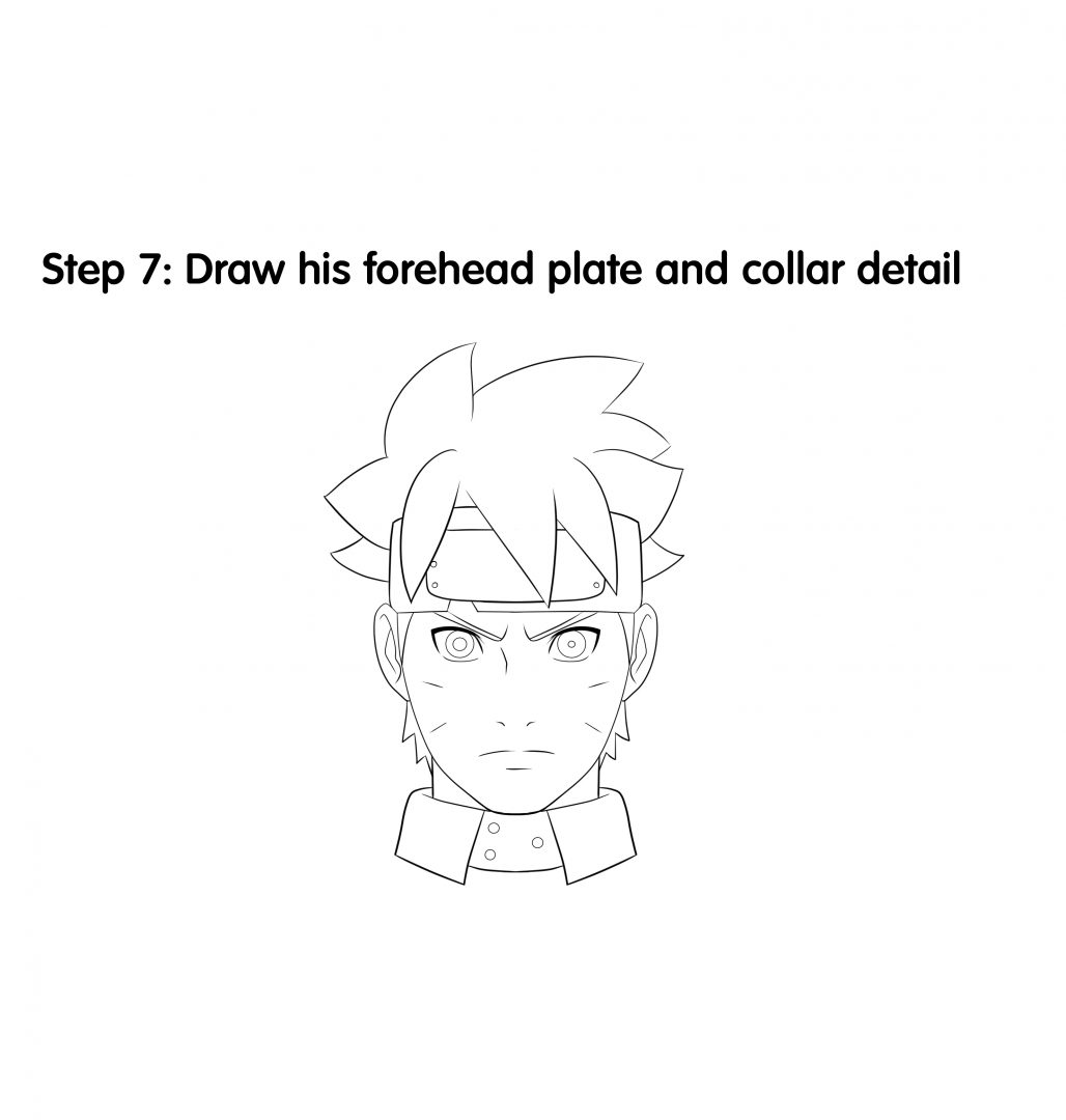 How to Draw Boruto Jougan Eye Step-by-Step Tutorial