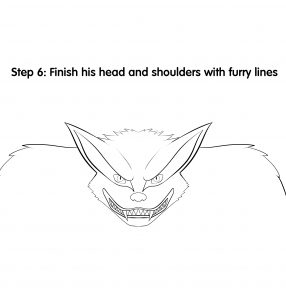 How to Draw Kurama Easy Step-by-Step Tutorial