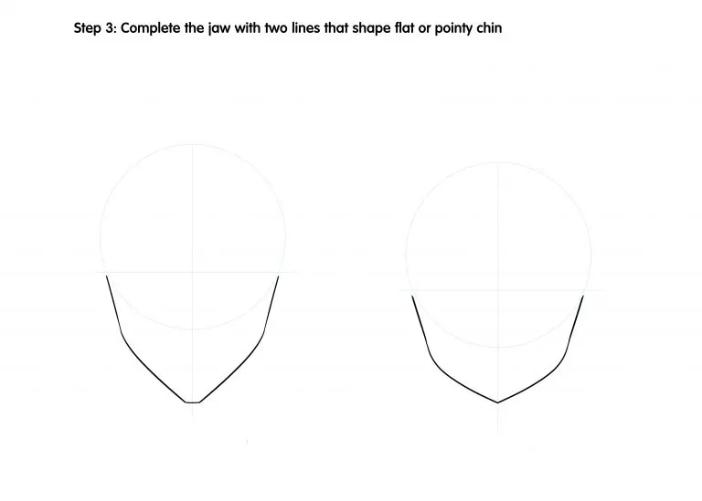 How to Draw Anime Heads