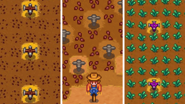 Stardew Valley Sprinkler Types: Layout, Ranges & Setup (with Images)