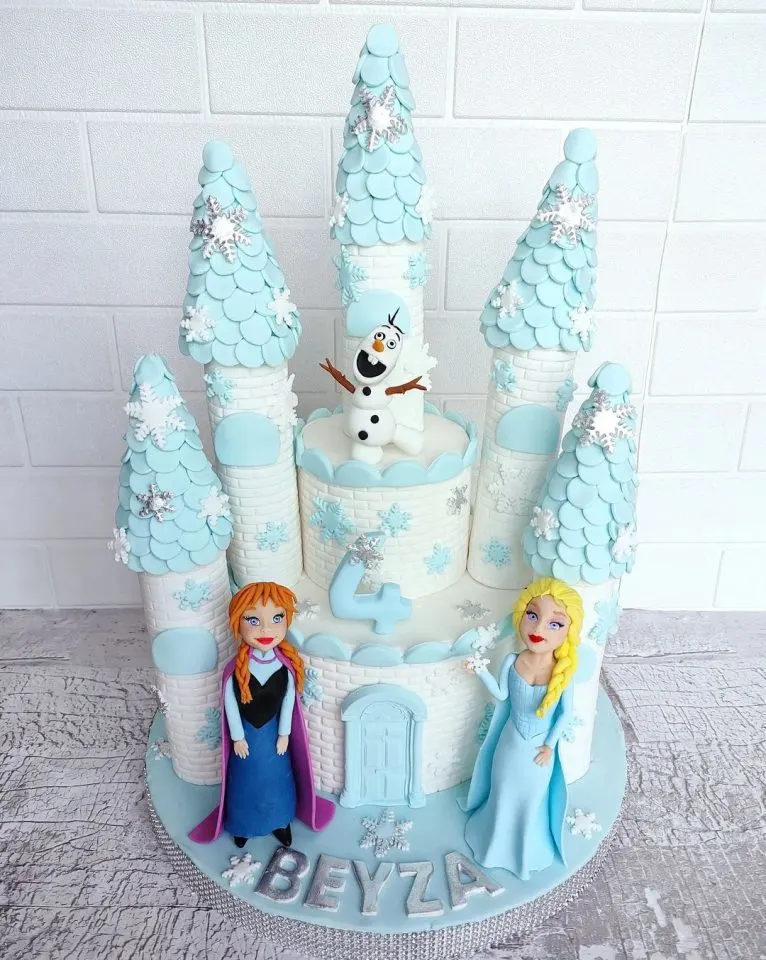 30 Best Frozen Themed Cake Ideas