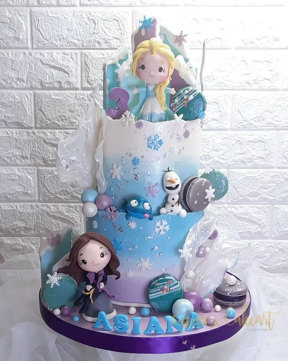 30 Best Frozen Themed Cake Ideas