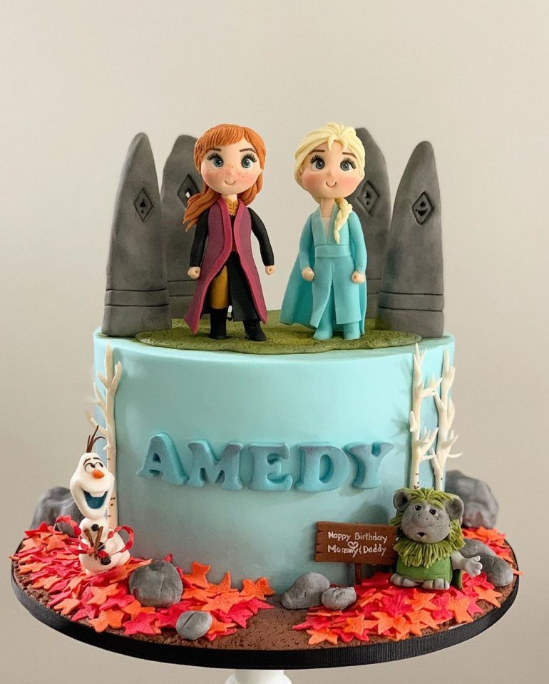 30 Best Frozen Themed Cake Ideas