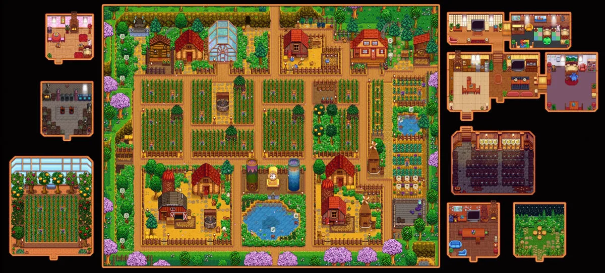 20 Best Stardew Valley Farm Layouts For Function and Form