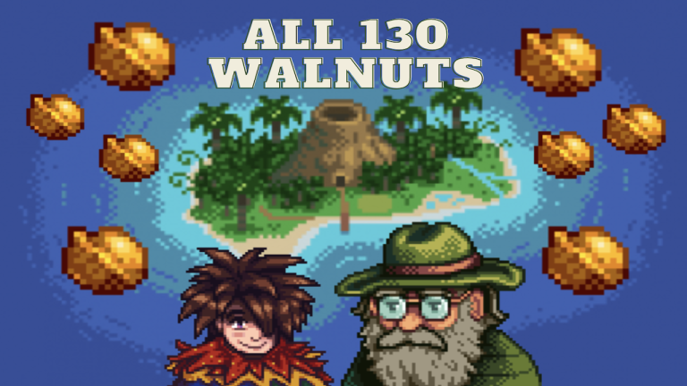 How to Find All 130 Golden Walnuts in Stardew Valley