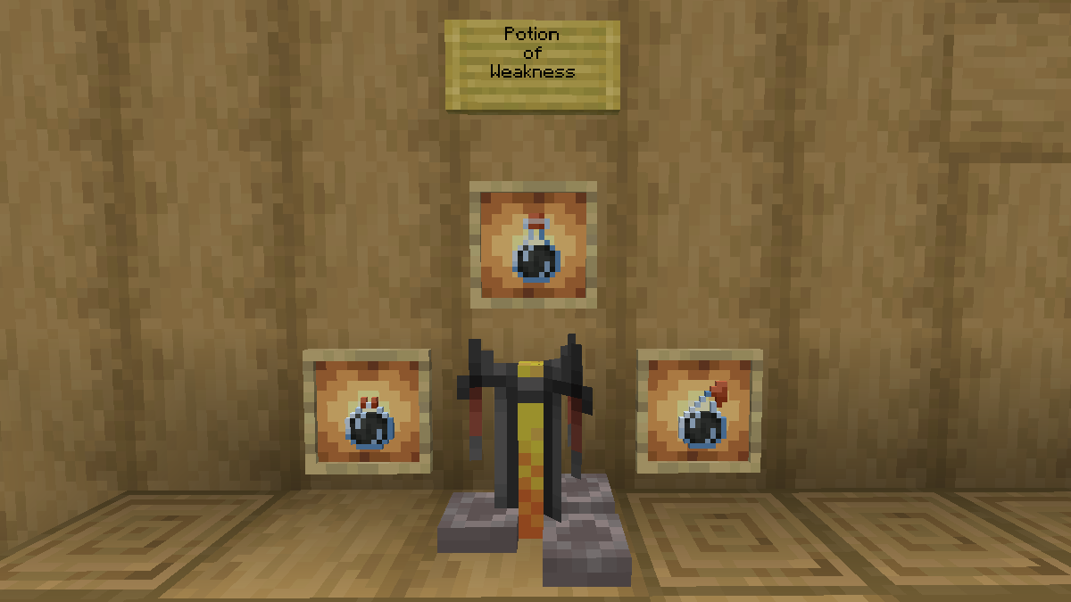 How to Make A Potion of Weakness in Minecraft 1.20