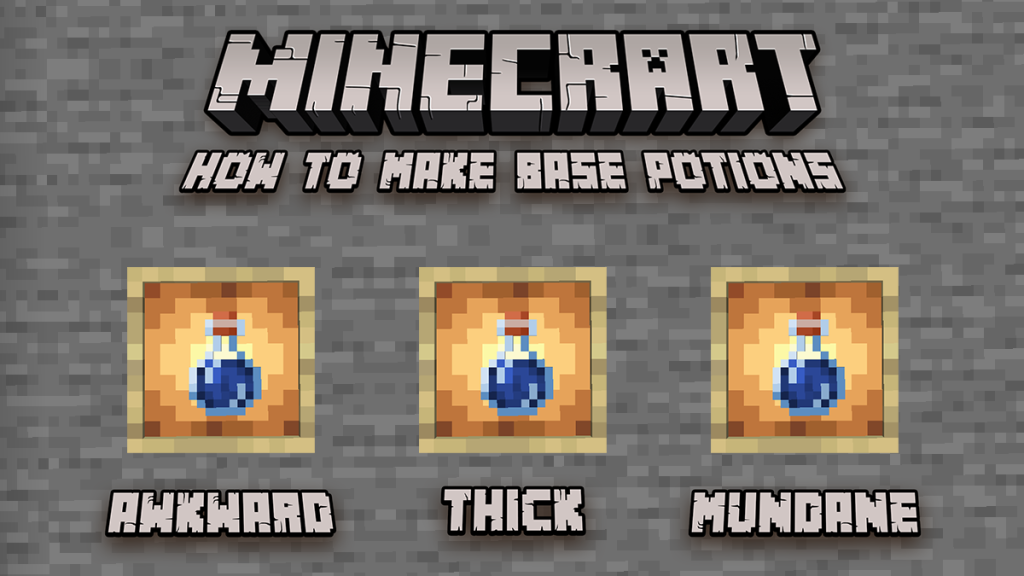 How to Create Base Potions in Minecraft 1.20 (2024)
