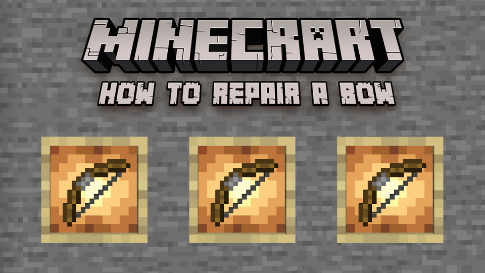 How to Repair A Bow in Minecraft 1.20 (2024)