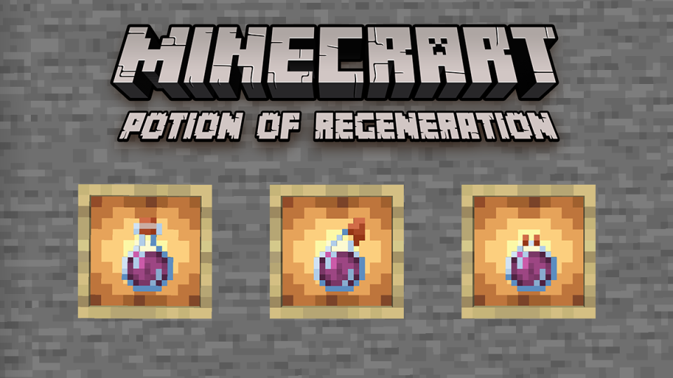 How to Make A Potion of Regeneration in Minecraft 1.20 (2024)